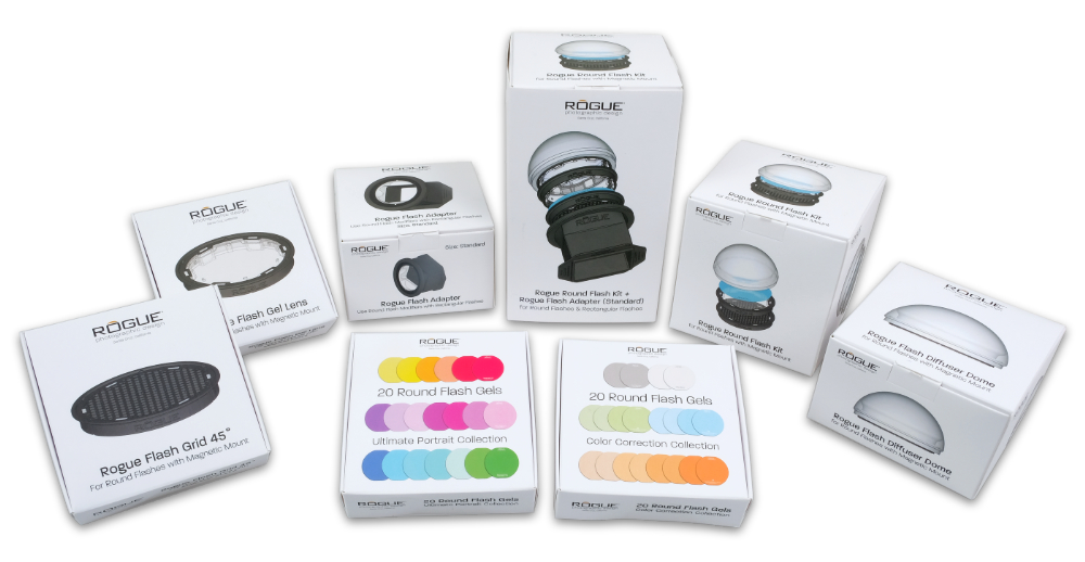 Rogue Round Flash Magnetic Modifiers – Rogue Photographic Design